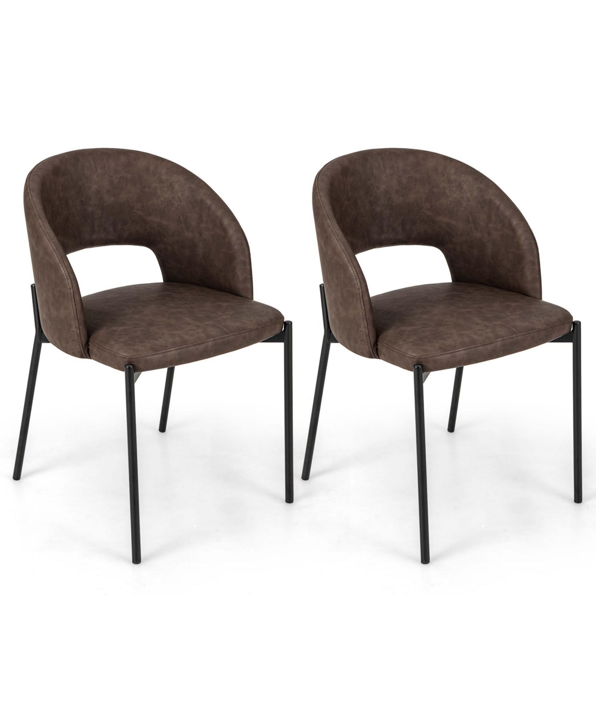 Click here for Dining Chair Set of 2 with High-density Sponge Cus... prices