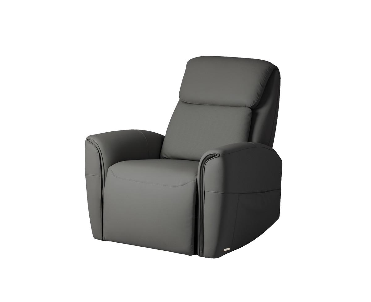 Click here for Osaki Serene Recliner  Leatheaire - Grey prices