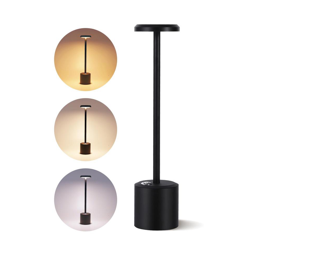 Click here for gaomon Litake Black Table Lamp 3 Color Stepless Di... prices