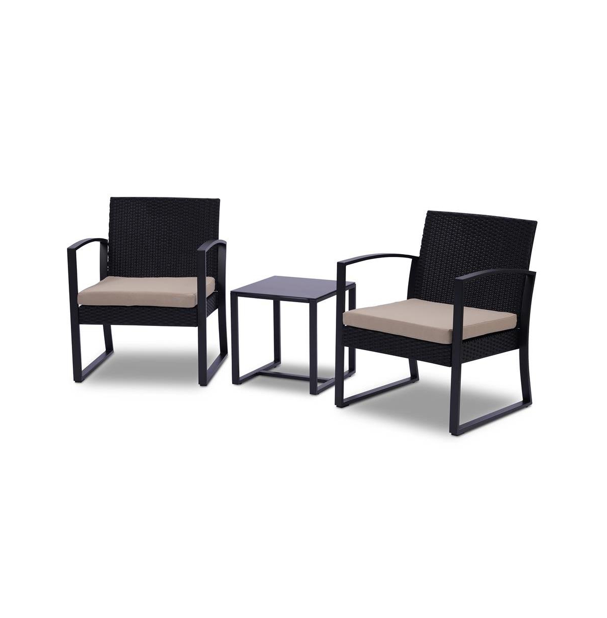 Click here for SereneLife Patio Outdoor Rattan Furniture Set with... prices