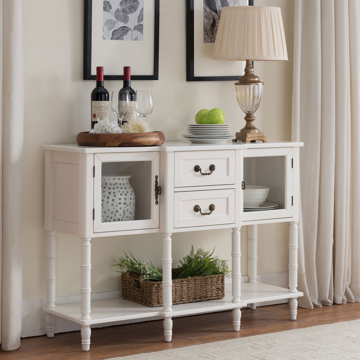 Click here for Kings Brand Furniture Modern Sideboard Buffet Cabi... prices