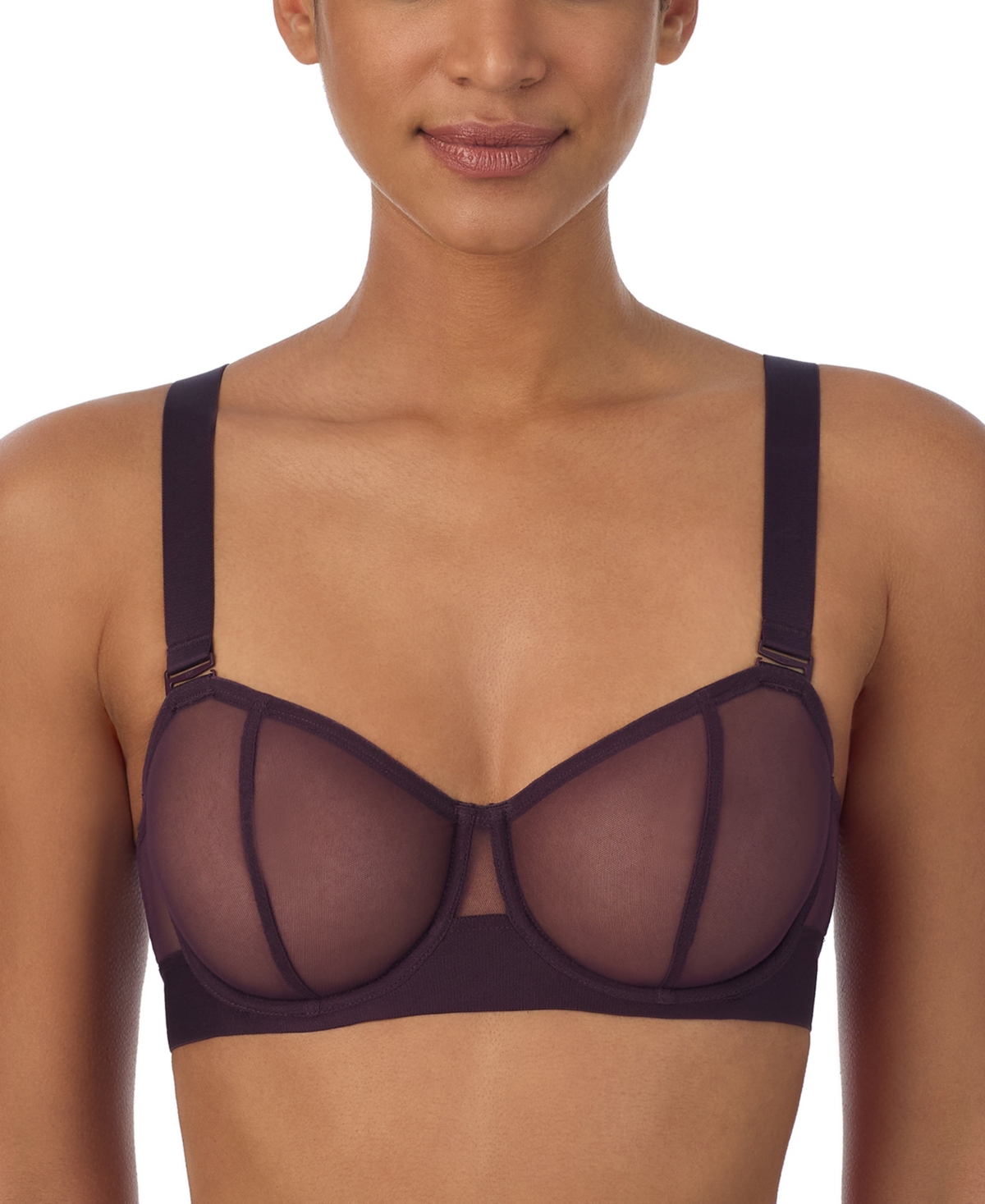 Click here for Dkny Sheers Strapless Mesh Bra DK4939 - Plum Perfe... prices