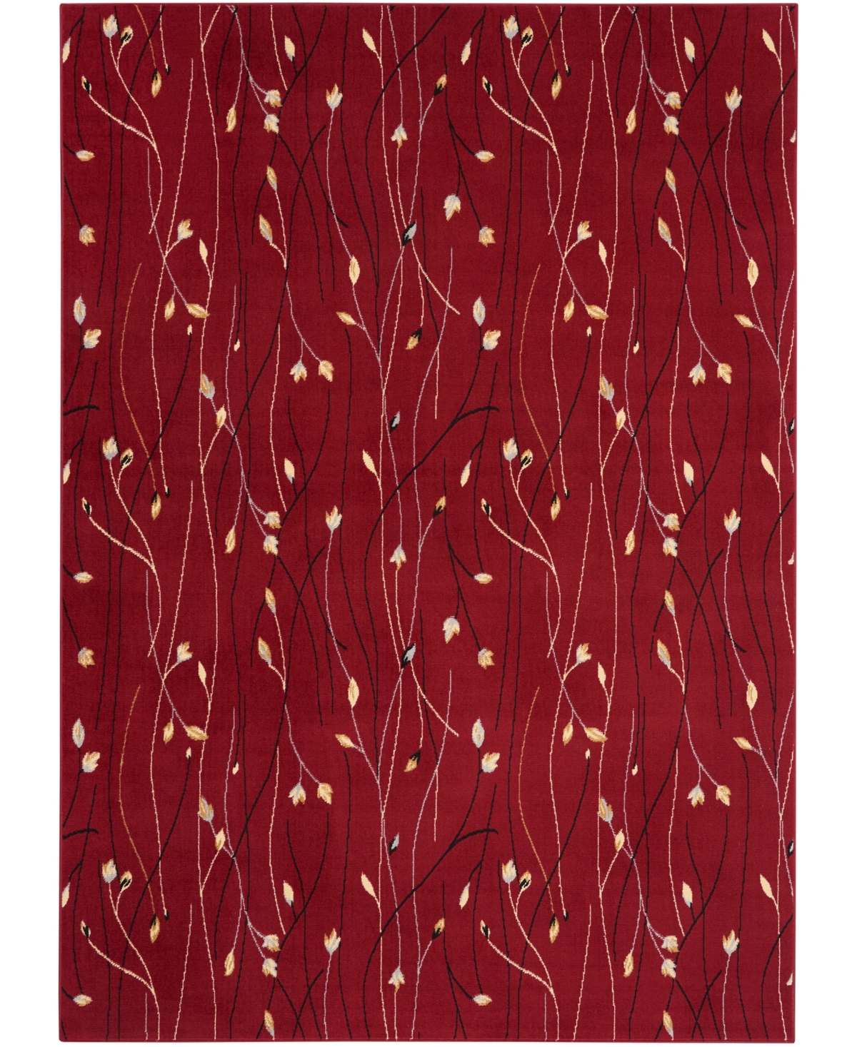 Click here for Nourison Home Grafix GRF15 7x10 Area Rug - Red prices