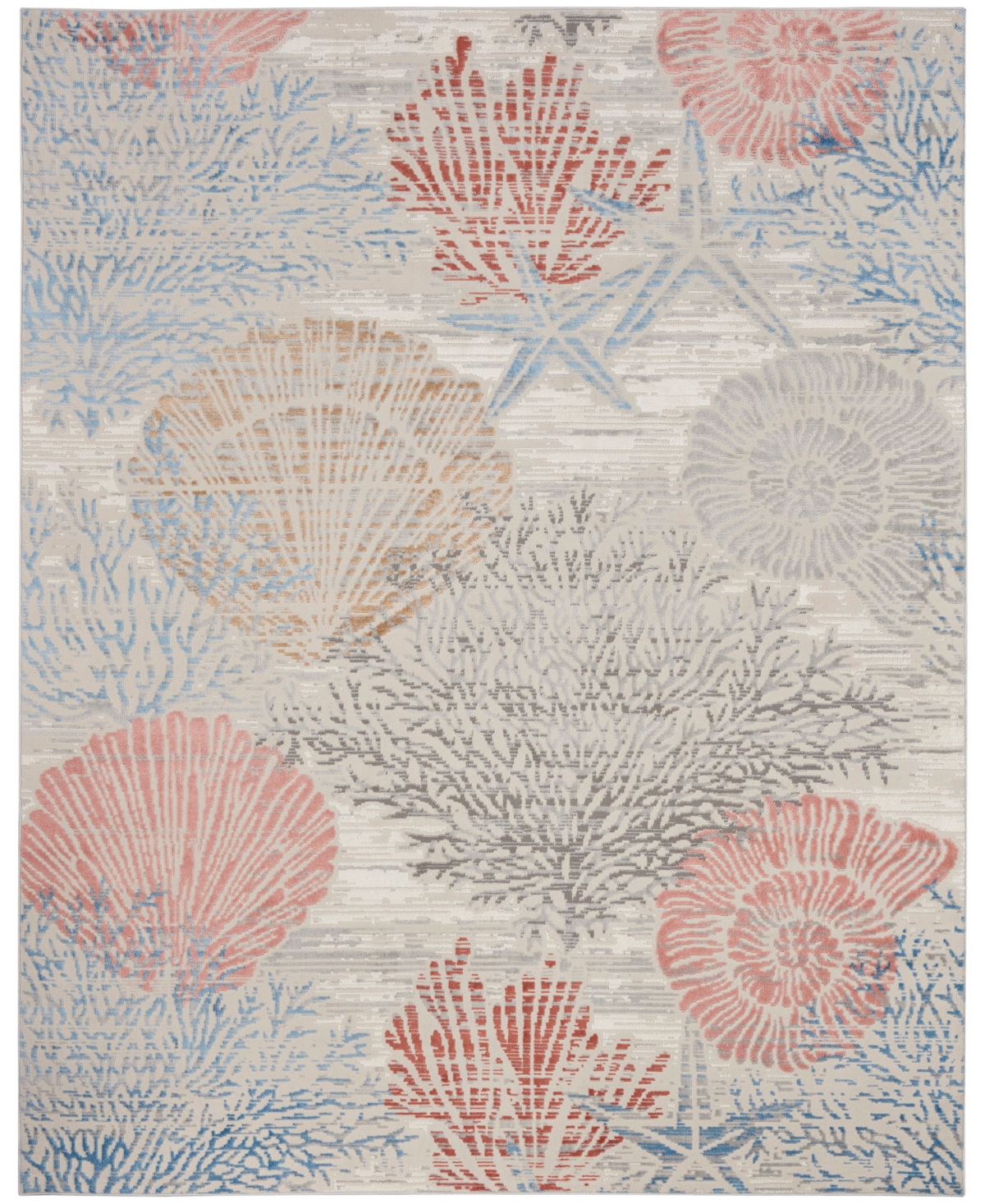 Click here for Nourison Home Seaside SDS04 710x910 Area Rug - Mul... prices