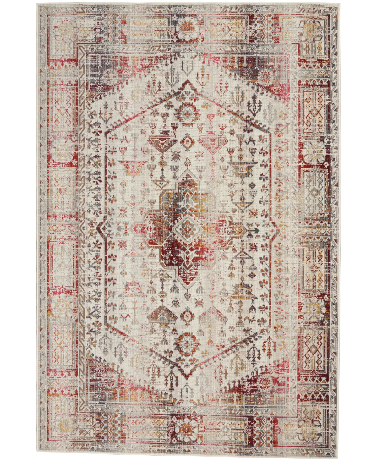 Click here for Nourison Home Vintage Kashan VKA08 4x6 Area Rug -... prices