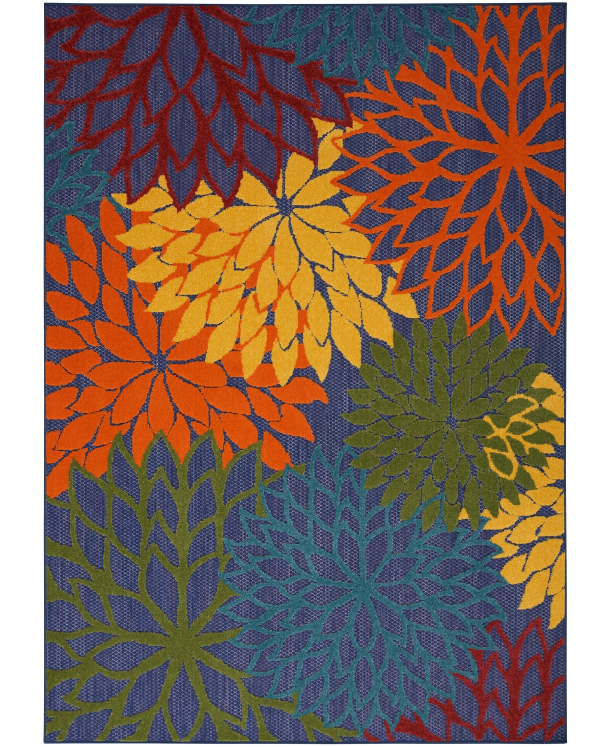 Click here for Nourison Home Aloha ALH05 36x56 Area Rug - Navy/Mu... prices