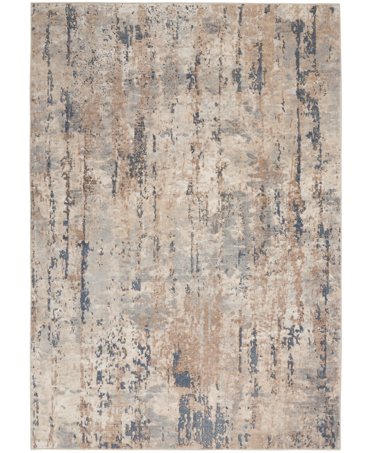 Click here for Nourison Home Quarry QUA01 53x73 Area Rug - Beige/... prices