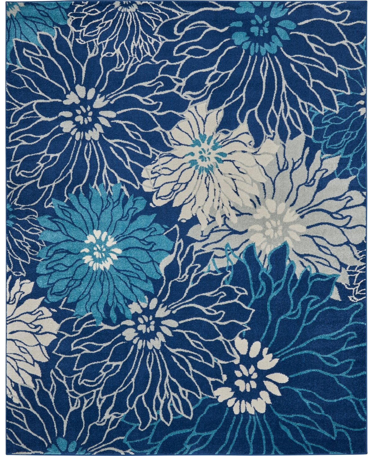 Click here for Nourison Home Passion PSN17 67x96 Area Rug - Navy/... prices