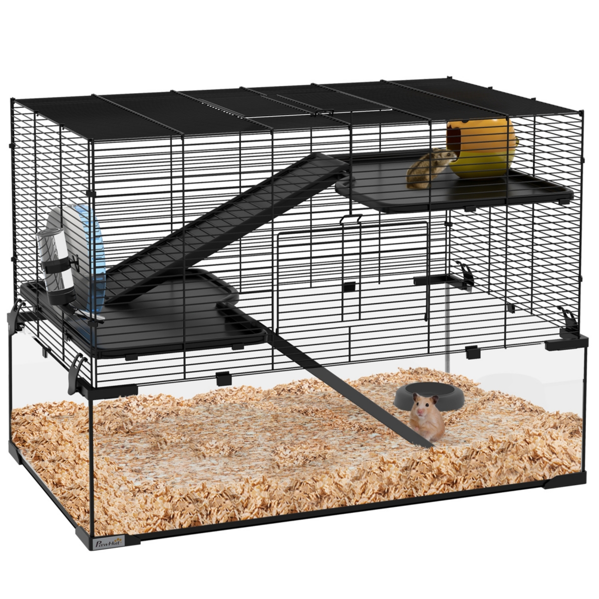 Click here for Hamster Cage  31" Gerbil Cage with Glass Basi... prices