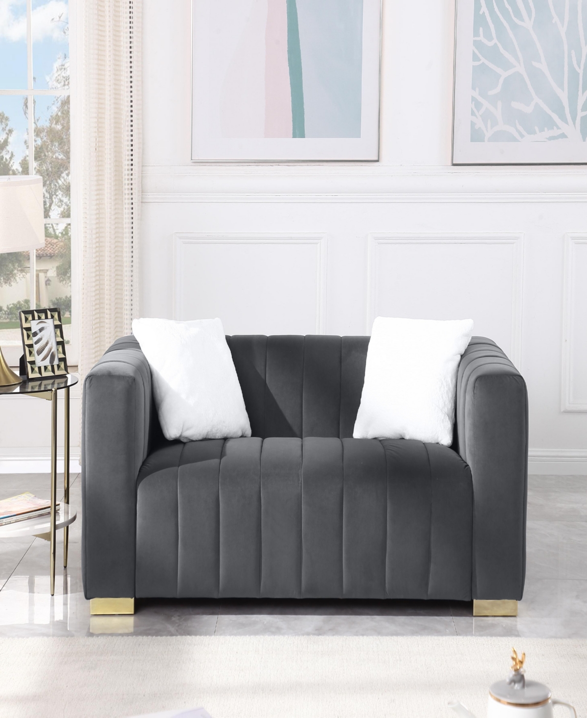 Click here for Streamdale Furniture A modern channel sofa take on... prices