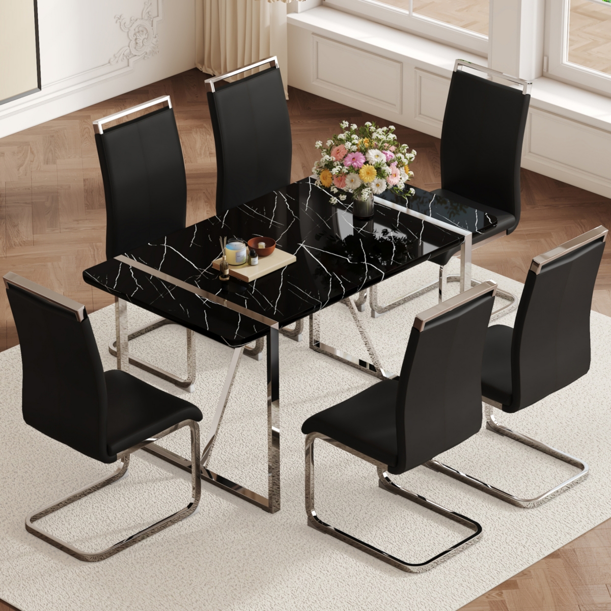 Click here for Streamdale Rustic Industrial Mdf Dining Table and... prices