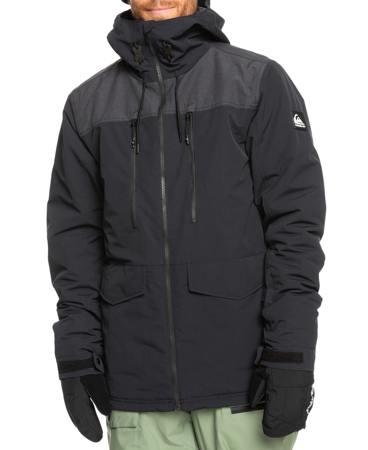 Click here for Quiksilver Mens Snow Fairbanks Jacket - Black prices