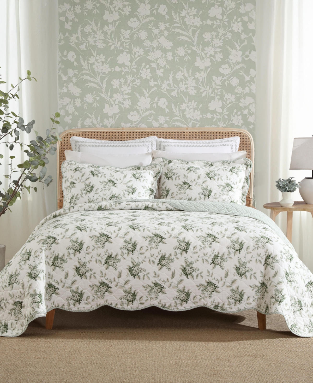 Click here for Laura Ashley Portland Floral Reversible 3-Pc. Quil... prices