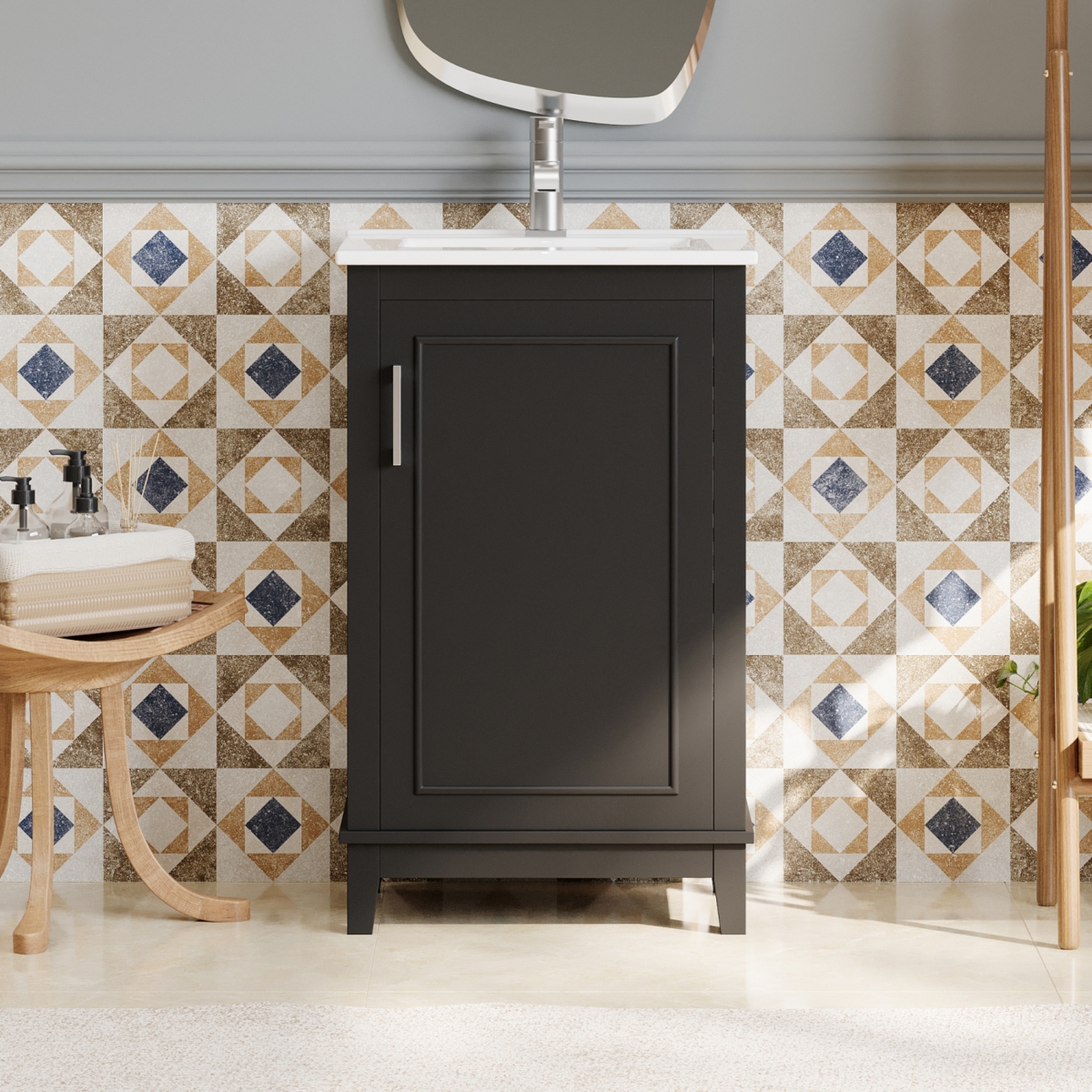 Click here for Streamdale Modern Bathroom Vanity with Ceramic Bas... prices