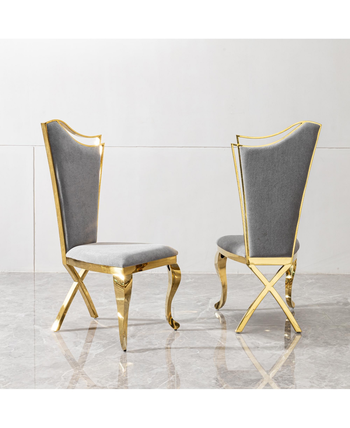 Click here for Simplie Fun Gorgeous Streamlined High Back Grey fa... prices