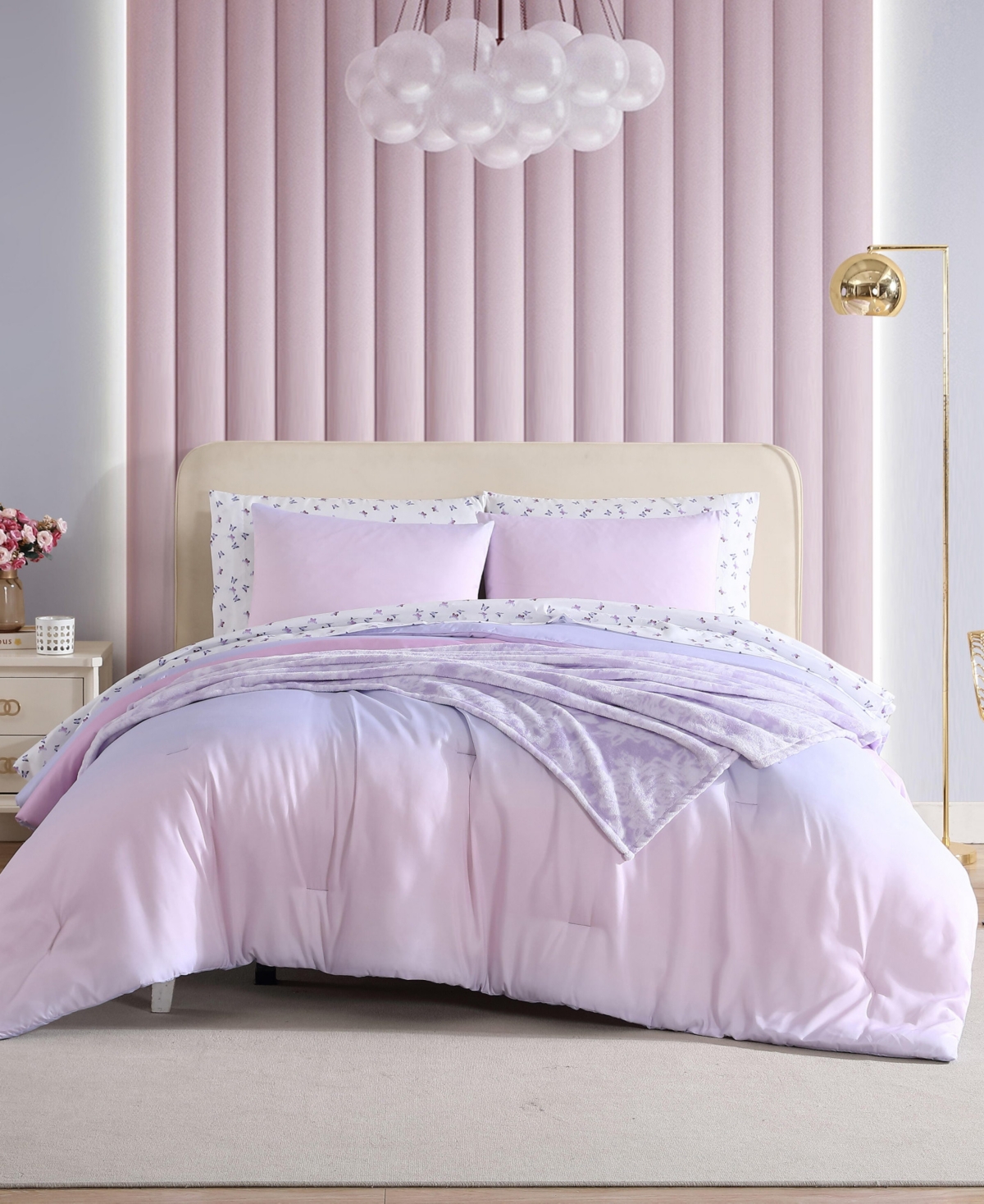 Click here for Betsey Johnson Ombre Reversible 8-Pc. Comforter Se... prices