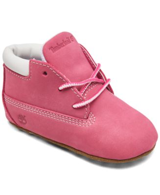 Timberland Baby Girls' Crib Booties and Cap Set from Finish Line - Macy's