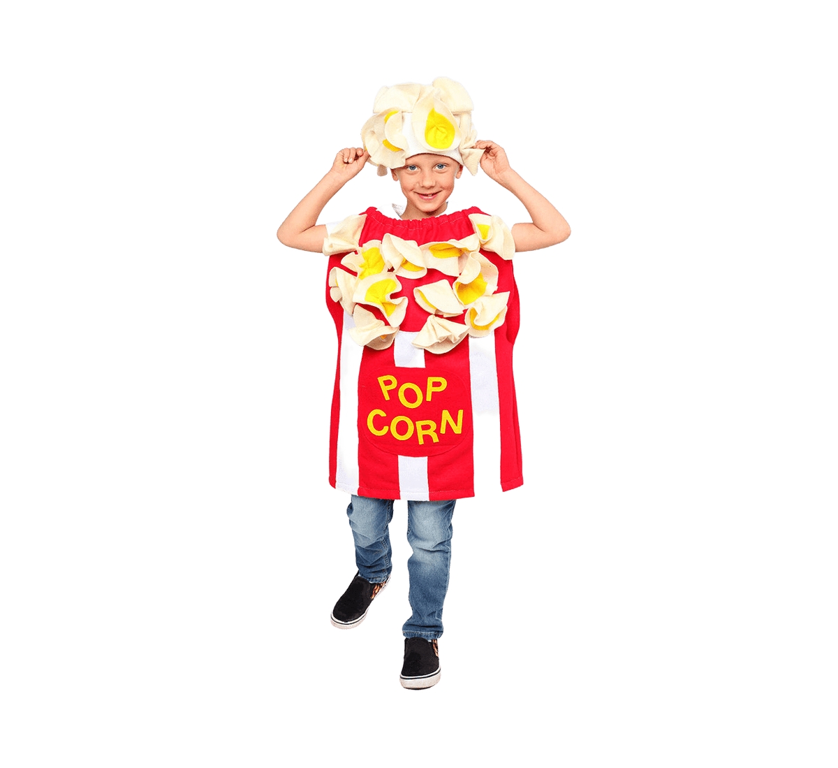 Click here for Dress Up America Toddler Popcorn Tunic & Hat Costu... prices