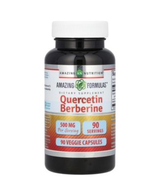 Amazing Nutrition Amazing Formulas Quercetin Berberine - 90 Veggie ...