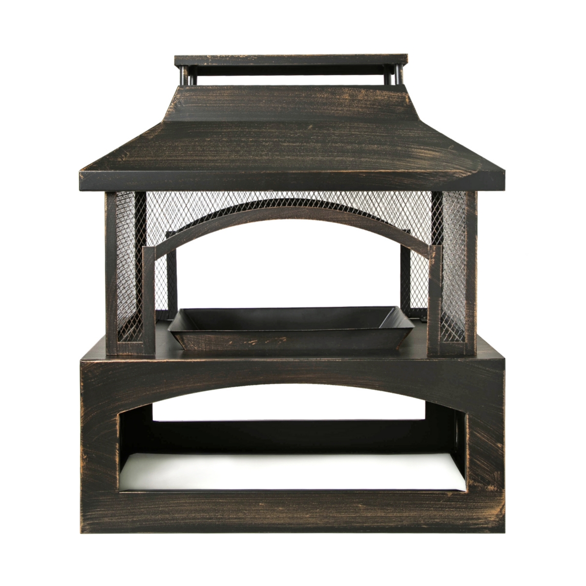 Click here for Streamdale Outdoor Wood-Burning Fireplace with Bui... prices