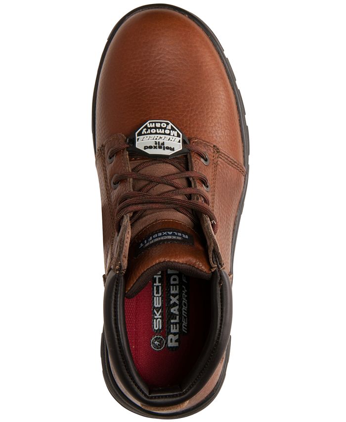 Skechers Men's Relaxed Fit: Workshire - Condor Boots from Finish Line ...