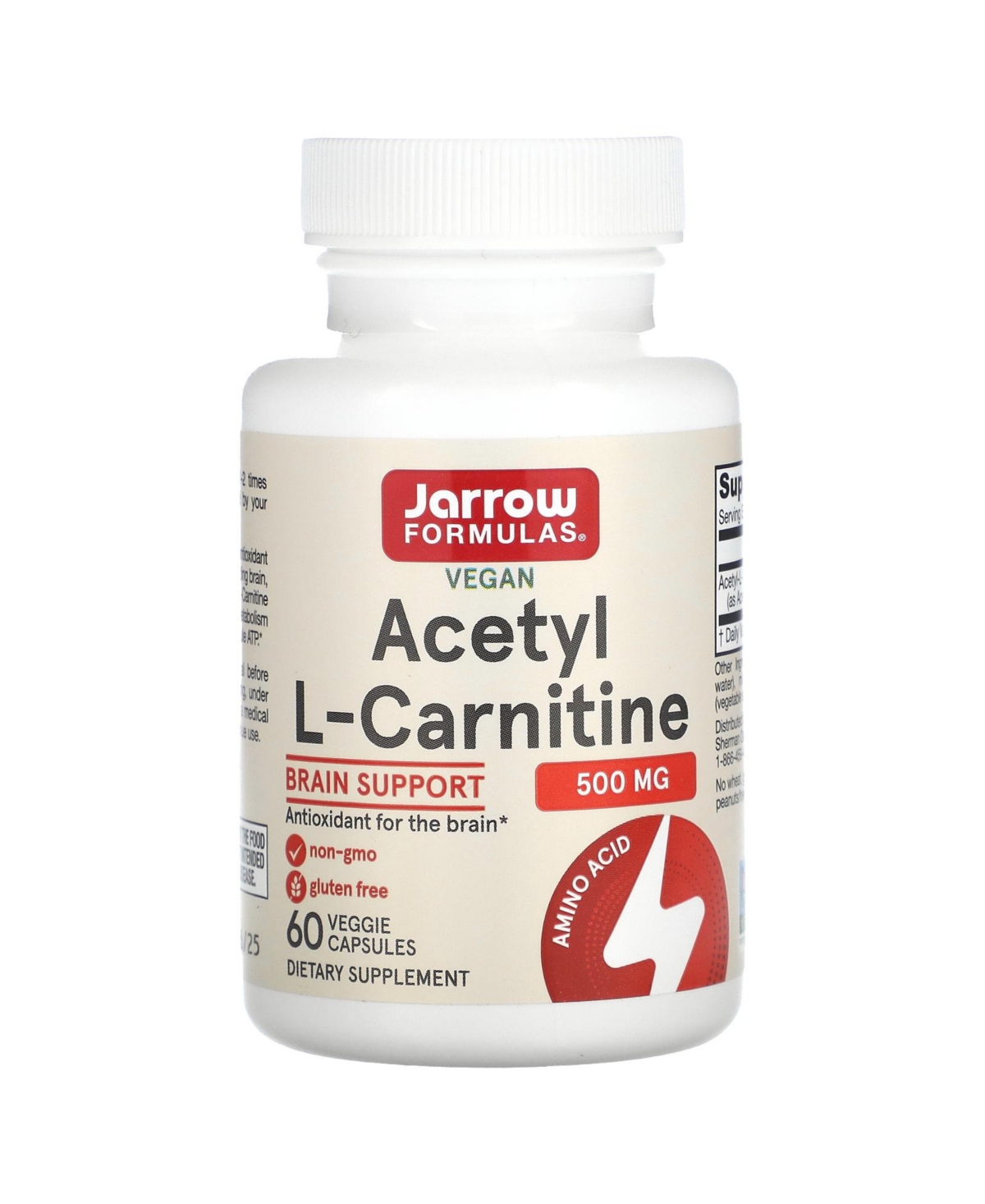 Click here for Jarrow Formulas Acetyl L-Carnitine 500 mg - 60 Veg... prices
