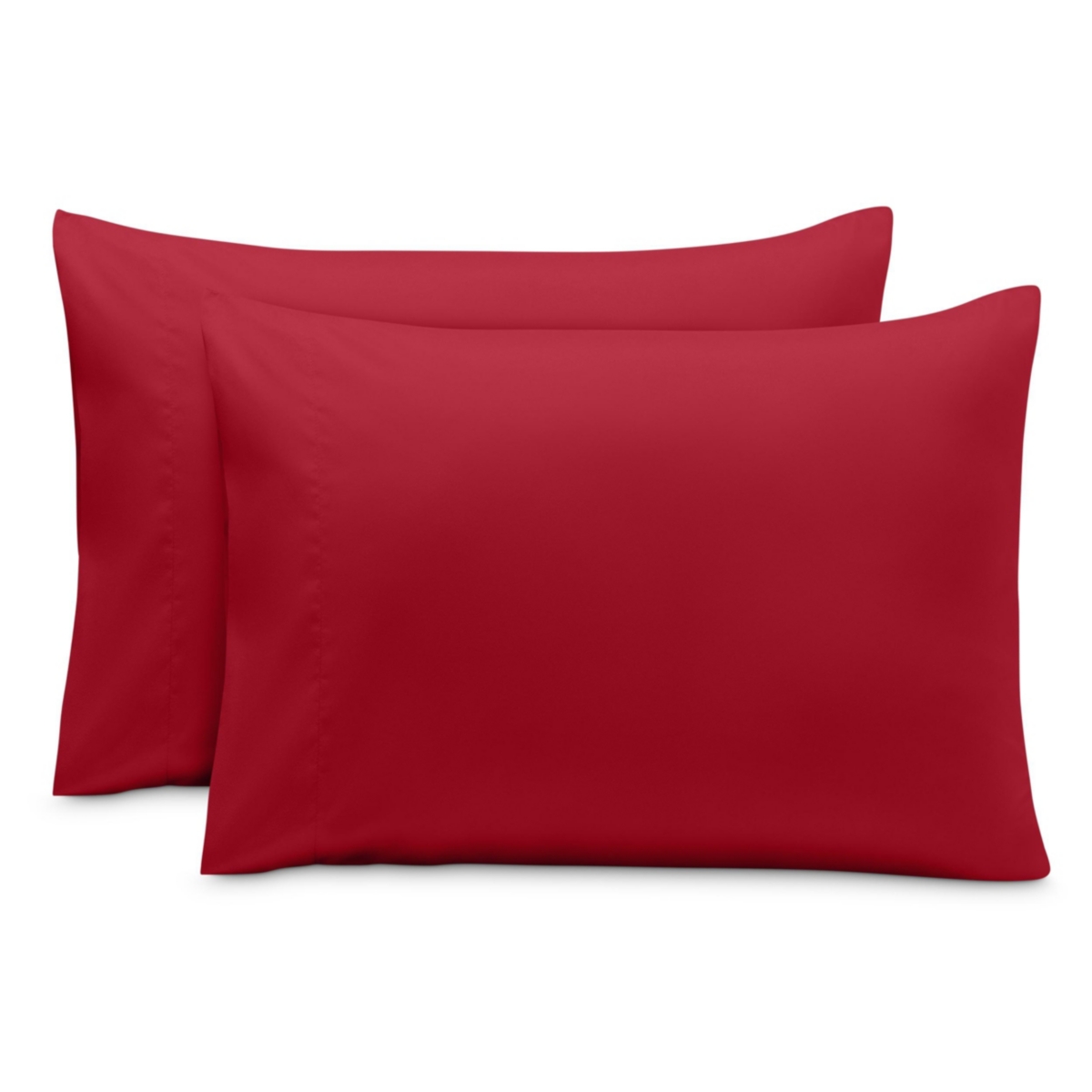 Click here for Bare Home Microfiber Envelope Pillowcases - Red prices