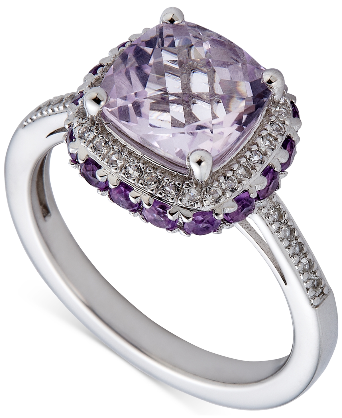 Click here for Lab Grown Rose de France Amethyst (2 ct. t.w.)  La... prices