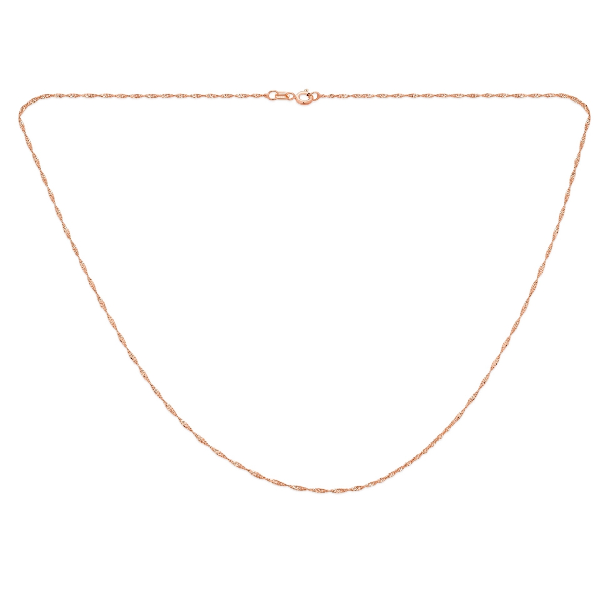 Click here for Bling Jewelry Thin 1.5MM Singapore Twisted Rope Ch... prices