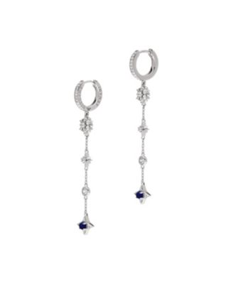 Emporio Armani Women s Sterling Silver Drop Earrings Macy s