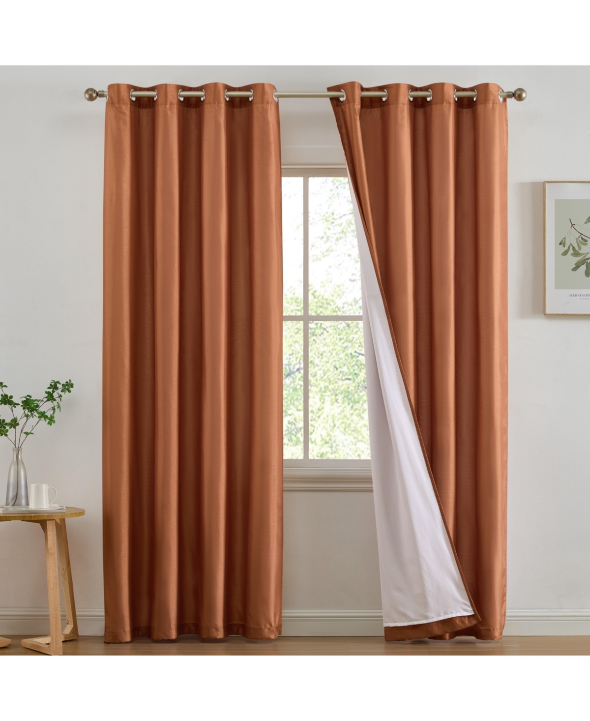Click here for Hlc.me Jefferson Faux Silk Semi Sheer Light Filter... prices