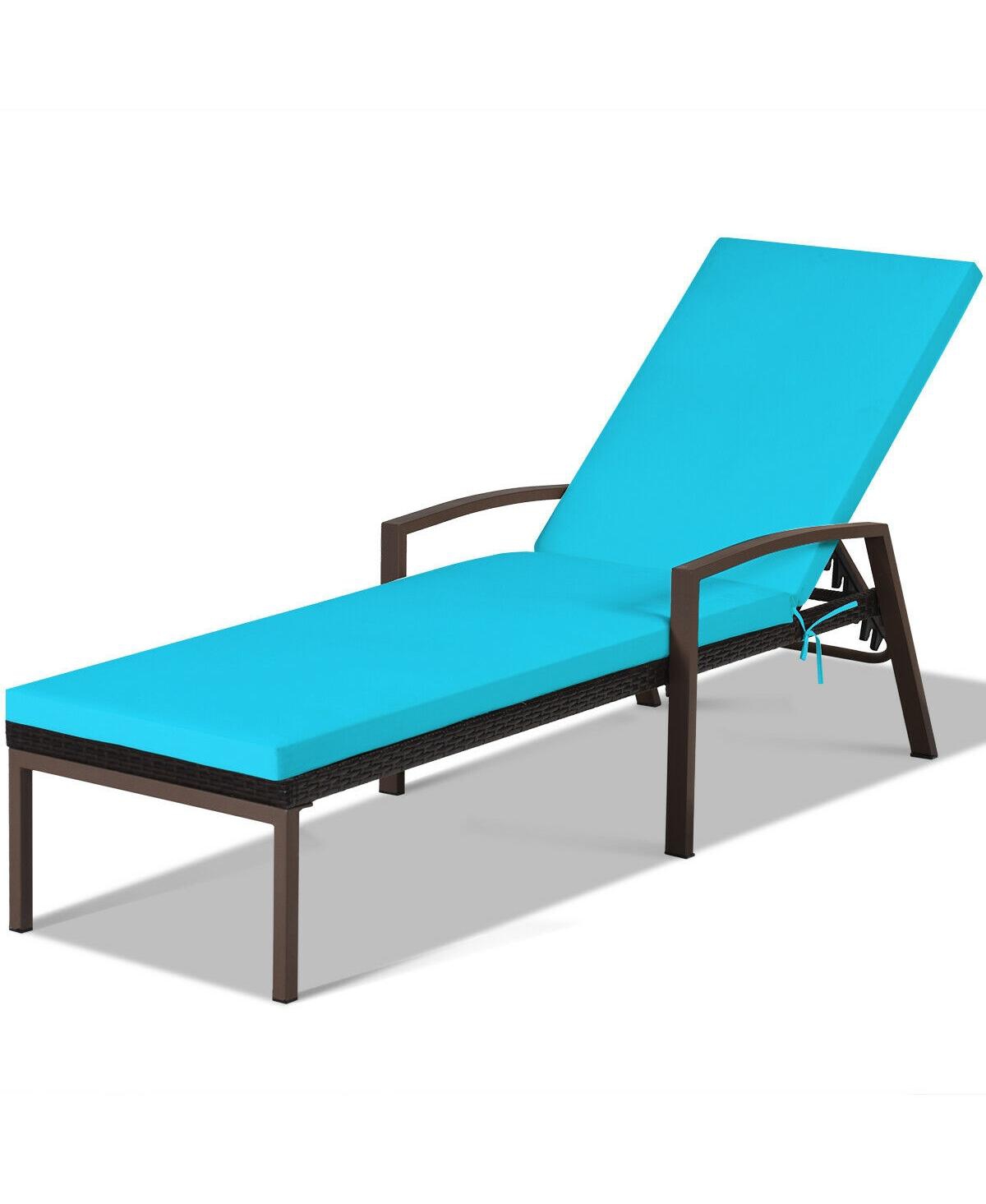 Click here for Sugift 2 Pieces Patio Rattan Reclining Chaise Loun... prices