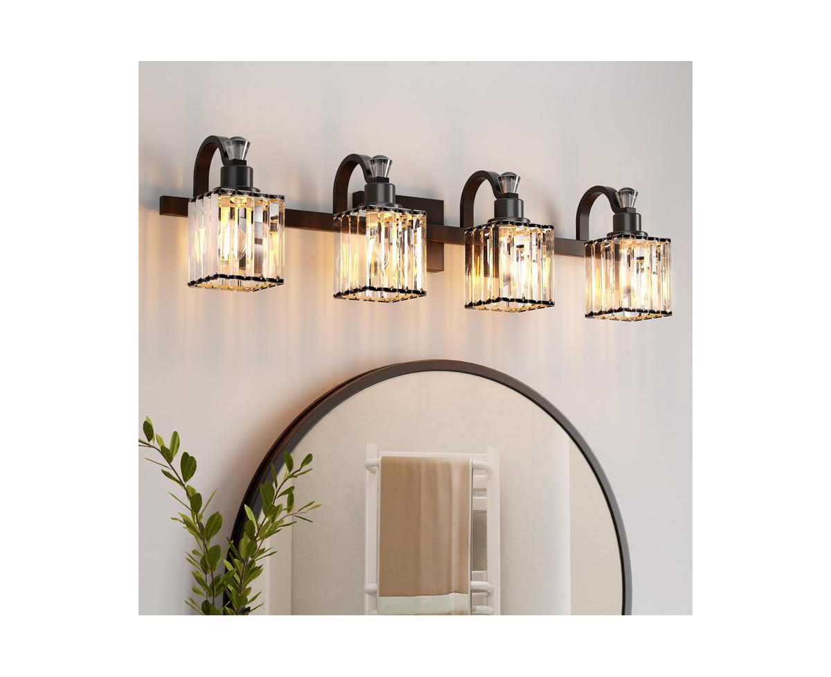 Click here for gaomon Bathroom Vanity Light Fixtures Modern Cryst... prices