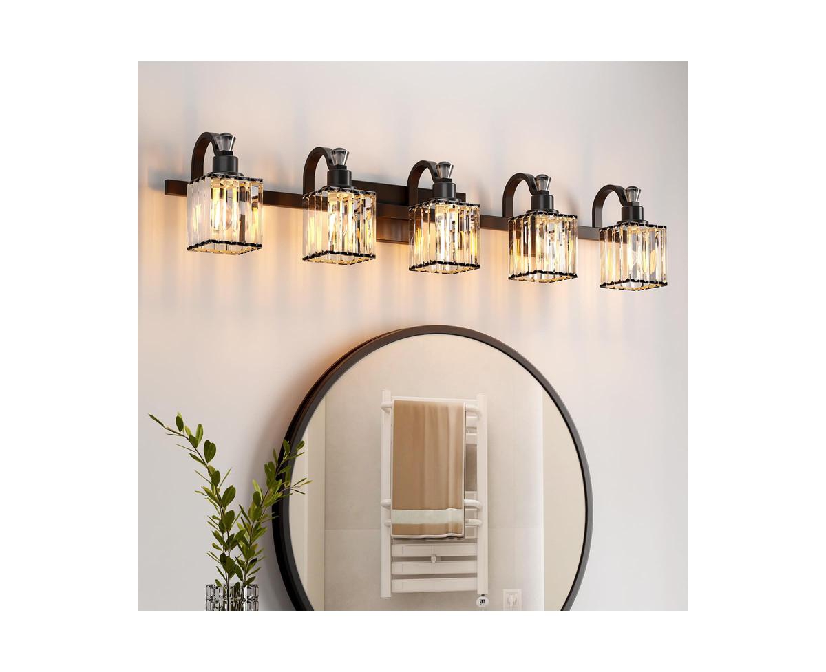 Click here for gaomon Bathroom Vanity Light Fixtures Modern Cryst... prices