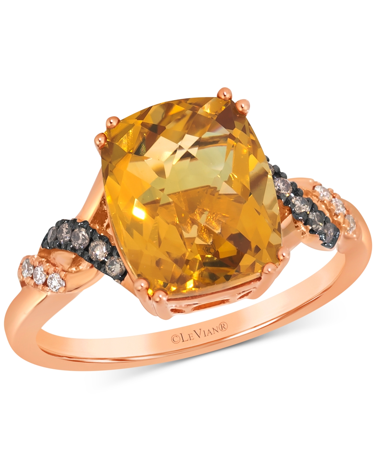 Click here for Le Vian Citrine (4 ct. t.w.) & Diamond (1/10 ct. t... prices