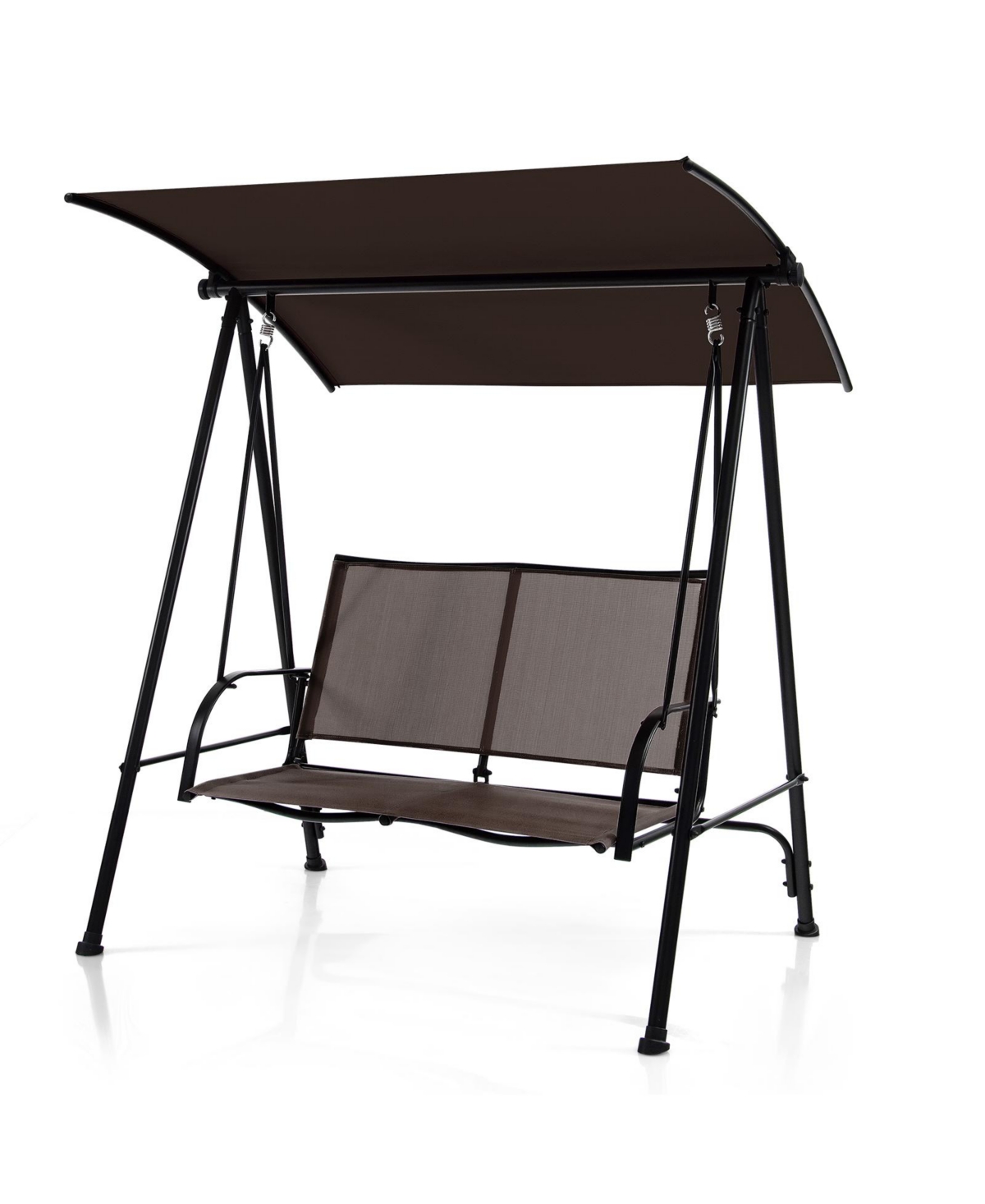 Click here for Sugift 2-Seat Outdoor Canopy Swing with Comfortabl... prices