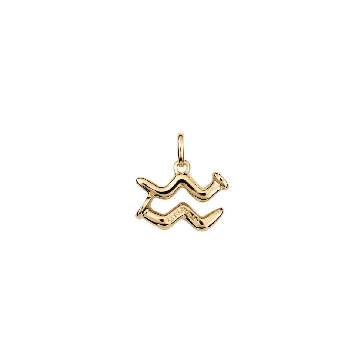 Click here for UNOde50 Aquarius Sign with Metal Alloy Charms - Go... prices