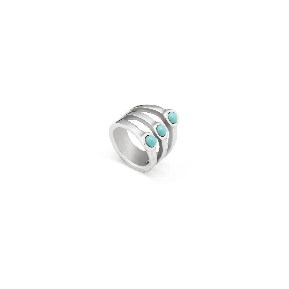Click here for UNOde50 Sterling Silver Plated Three Turquoise Mur... prices