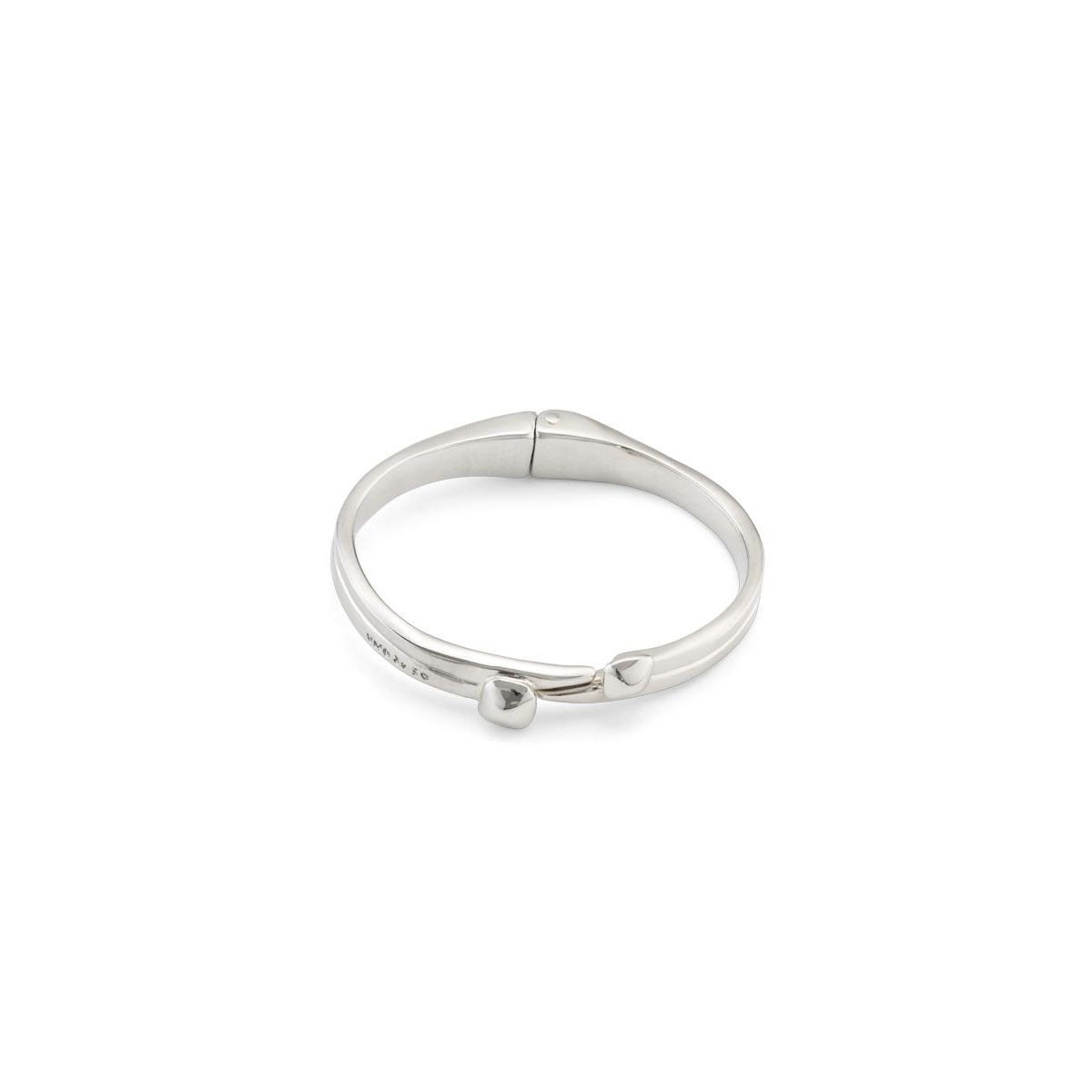 Click here for UNOde50 Hidden Spring Nail Shaped Bracelet - Silve... prices