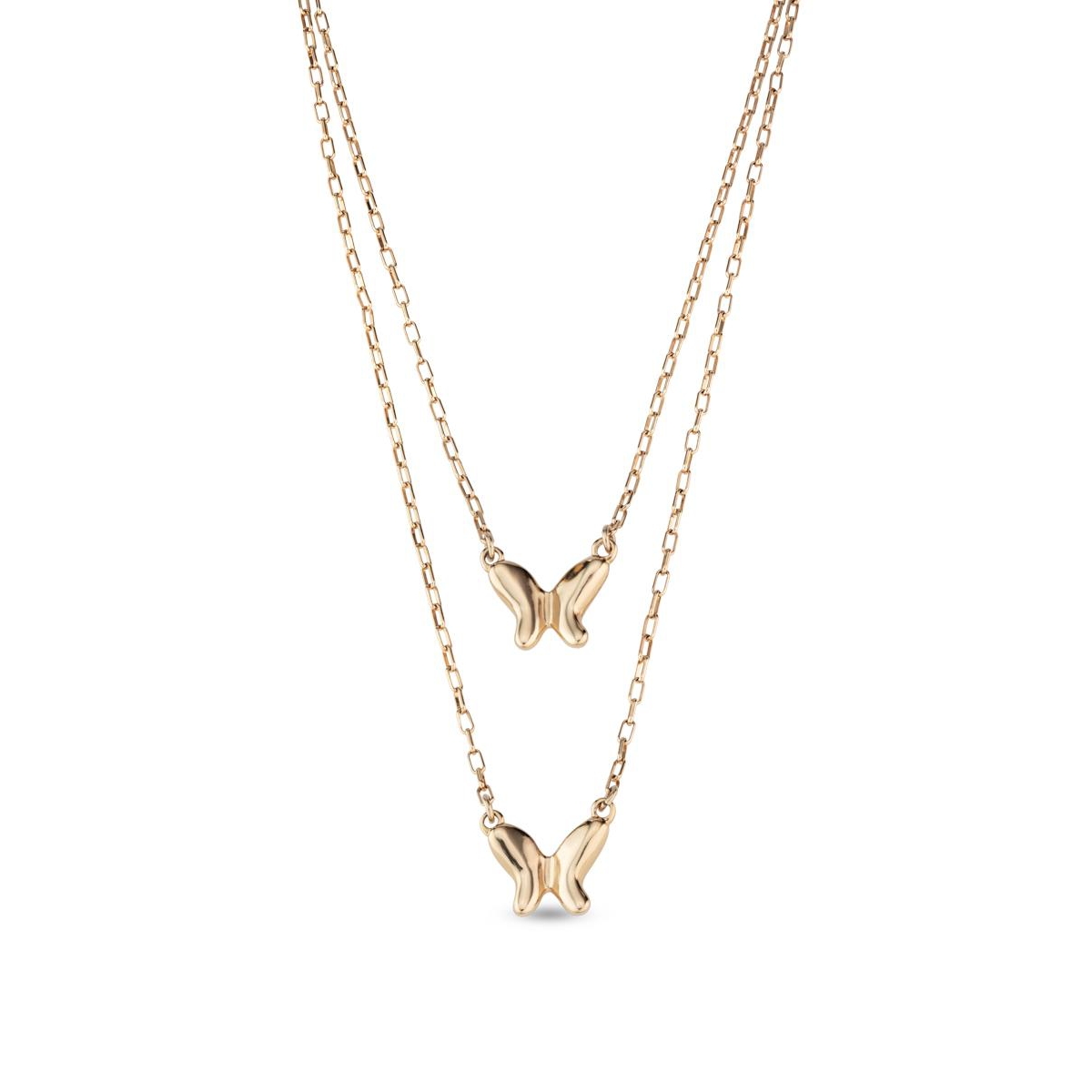 Click here for UNOde50 Double Butterfly 18K Gold Plated Metal All... prices