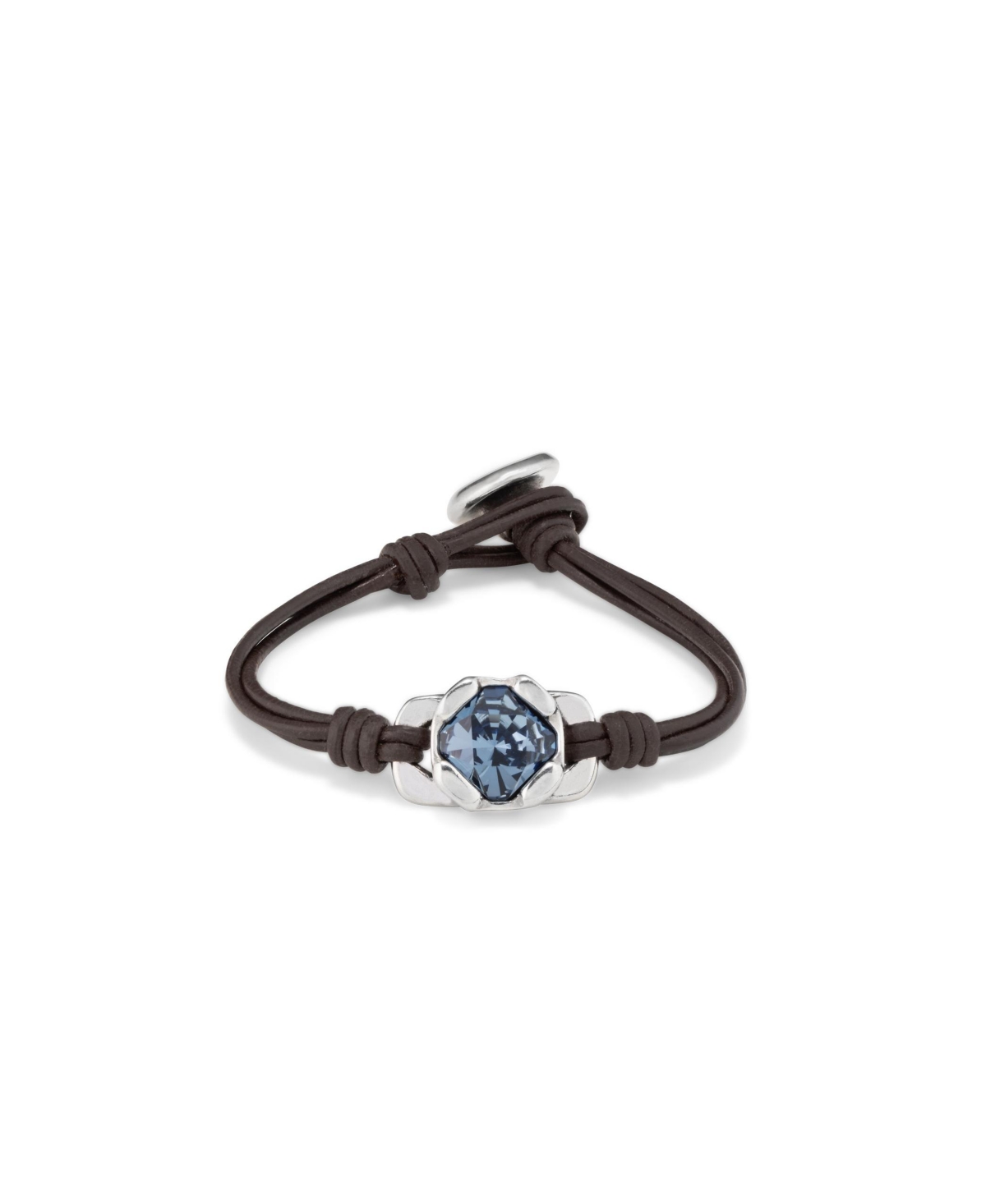 Click here for UNOde50 Leather Strip and Sterling Silver Metal Br... prices