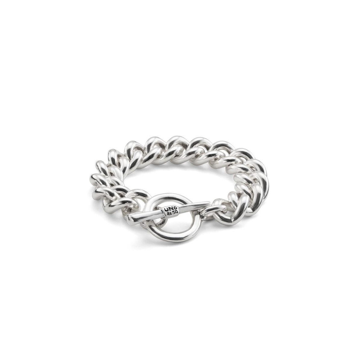Click here for UNOde50 Sterling Silver Metal Alloy Bearded Chain... prices
