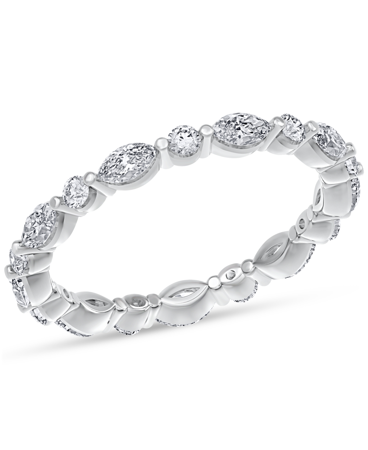 Click here for Diamond Eternity Ring (1 ct. t.w.) in Platinum  14... prices