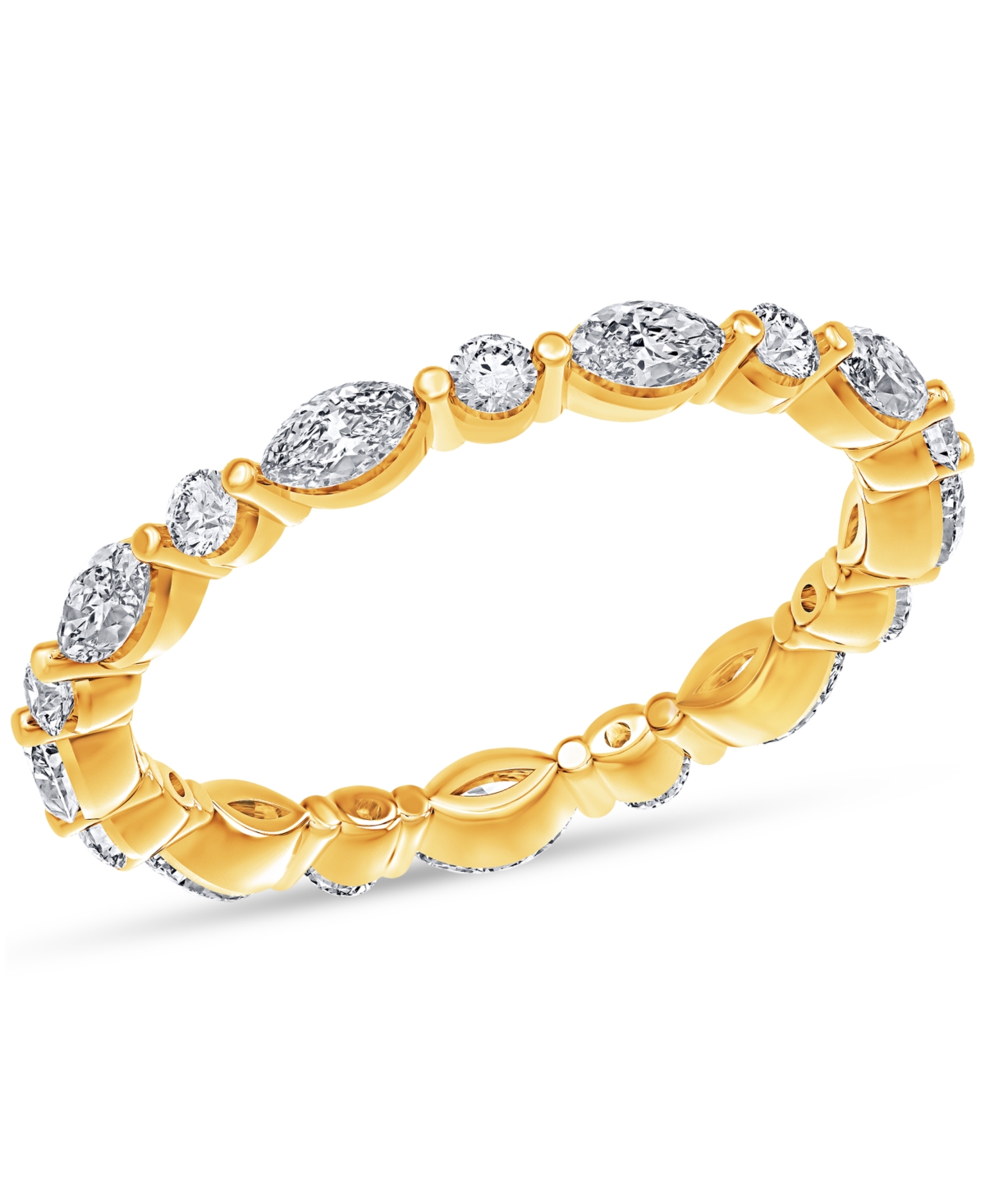 Click here for Diamond Eternity Ring (1 ct. t.w.) in Platinum  14... prices
