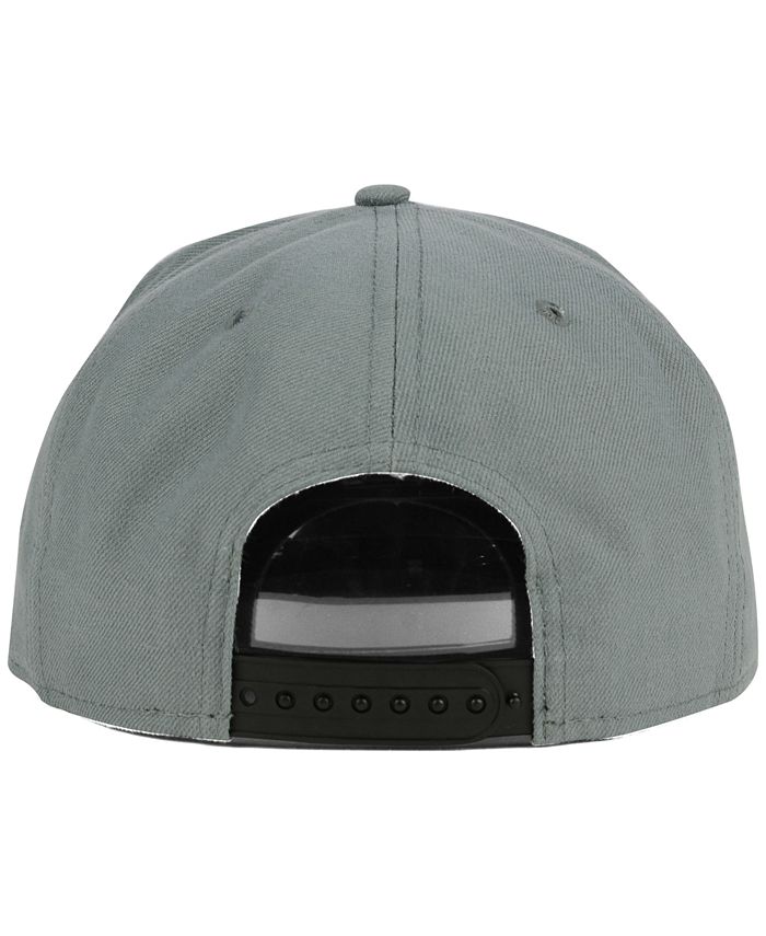 New Era Los Angeles Angels of Anaheim Gray Black White 9FIFTY Snapback ...