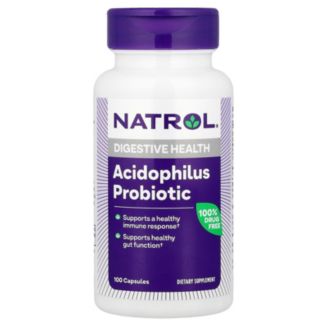 Natrol Acidophilus Probiotic 1 Billion CFU - 100 Capsules - Macy's