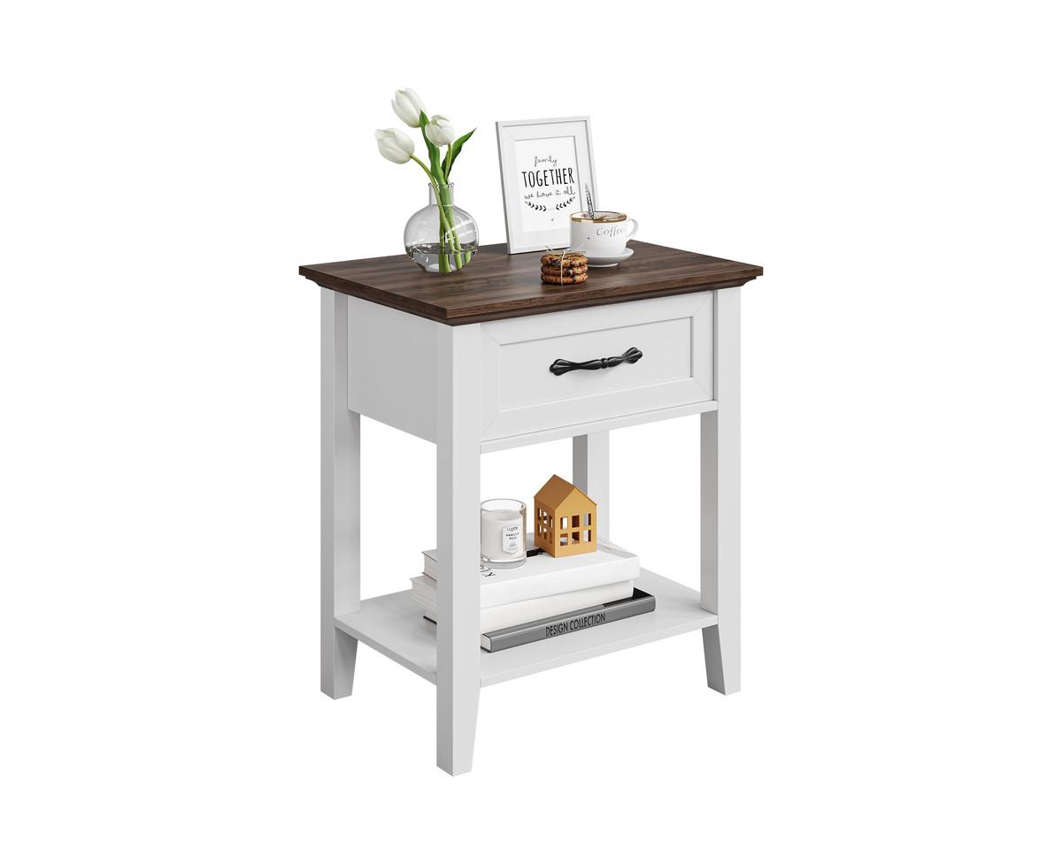 Click here for gaomon Nightstand  2 Tiers Storage Shelves Bedside... prices
