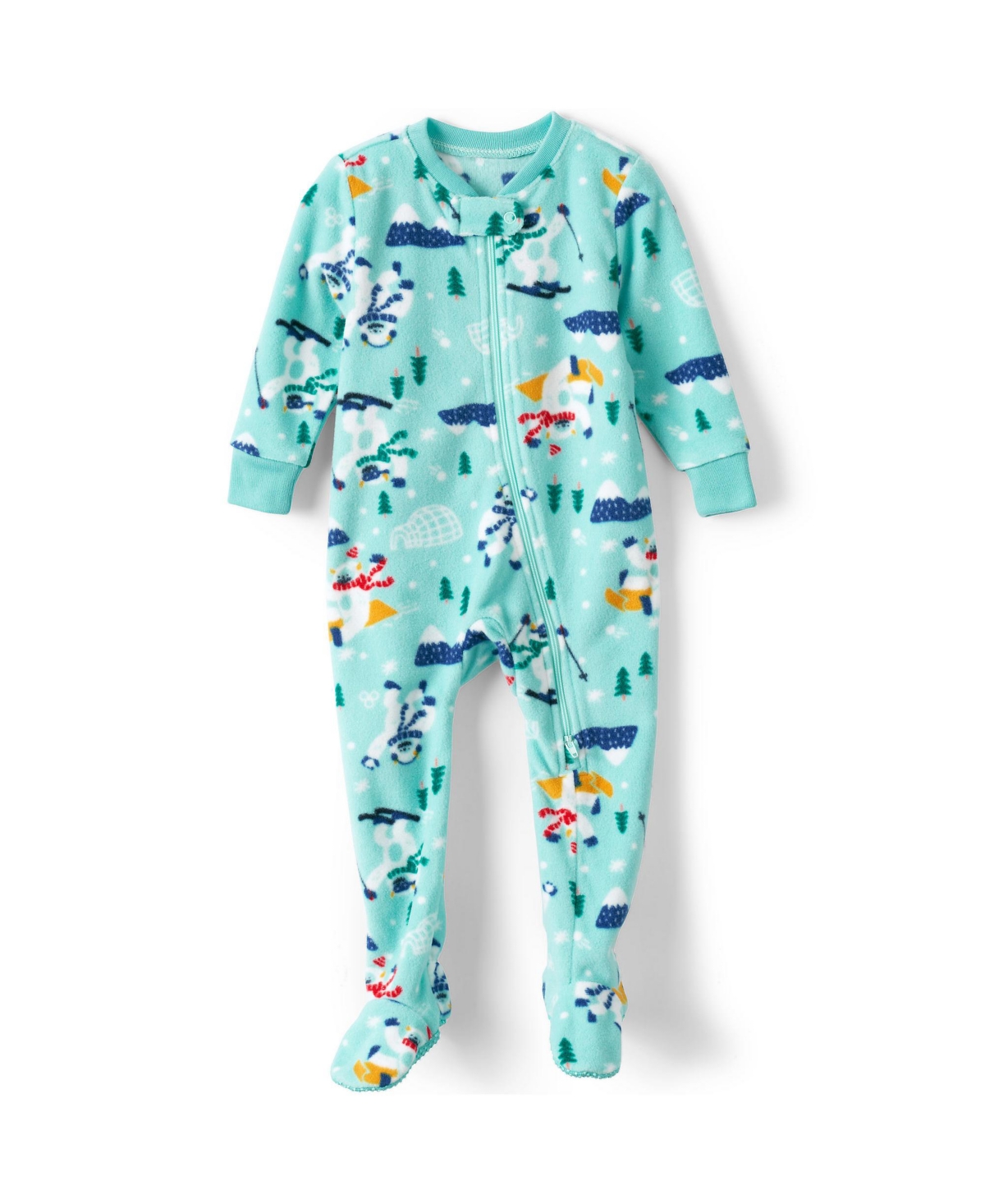 Click here for Lands End Baby Girls Baby Footed Fleece Sleeper -... prices