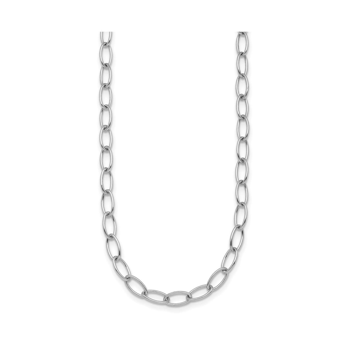 Click here for Diamond2Deal 18k Gold Polished 4.5mm Solid Oval Li... prices