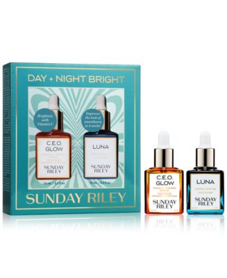 Sunday Riley 2-Pc. Day + Night Bright Skincare Set - Macy's